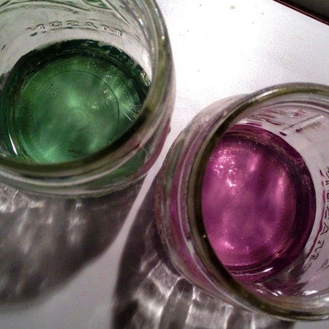 Violet simple syrup – Freshwater Feasts